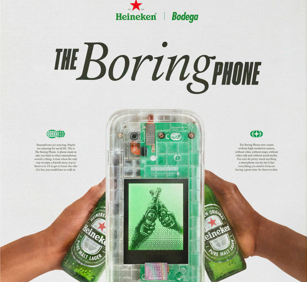Alla Milano Design Week Heineken ® e Bodega lanciano "The Boring Phone ...