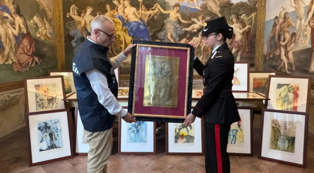Falso surrealista: sequestrate 21 opere attribuite a Dalì - Voce News